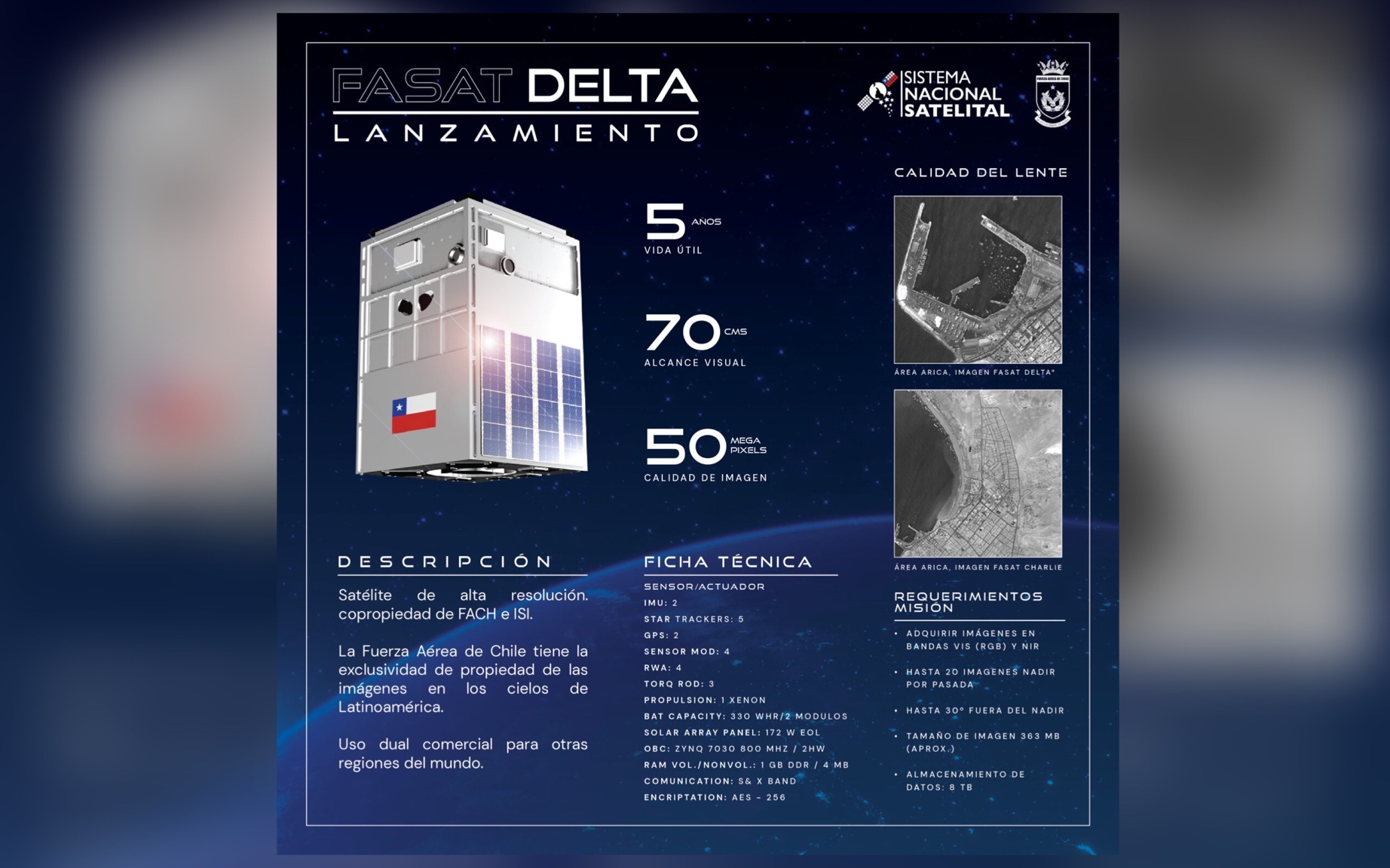 Es hoy, es hoy!! Satélite chileno despega al espacio