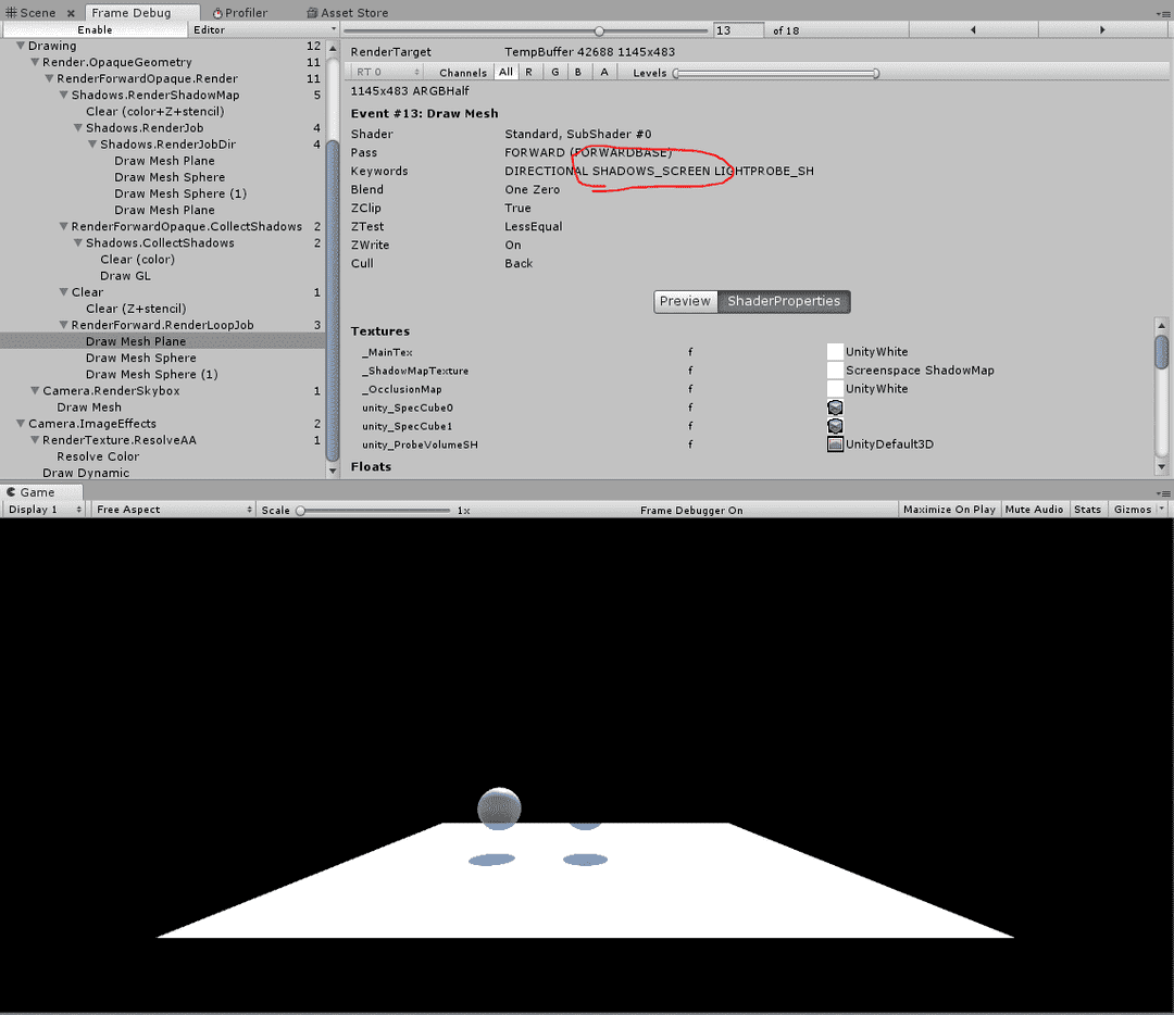 UnityでForwardのライトに対応したLambert反射モデルのシェーダを作成する | 測度ゼロの抹茶チョコ