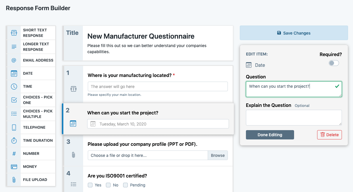 RFP, RFQ and Supplier Management Software for Electronics & High-Tech ...