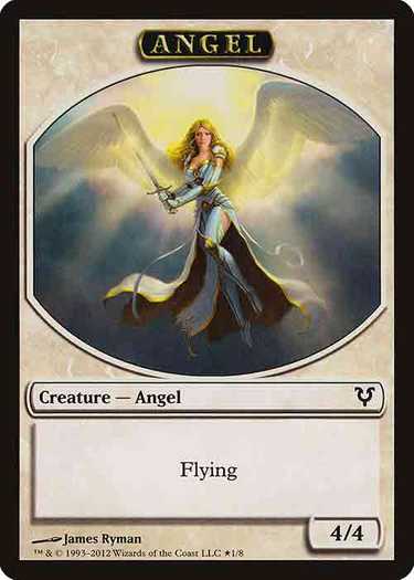 4/4 White Angel Creature Token | MTG.onl Tokens