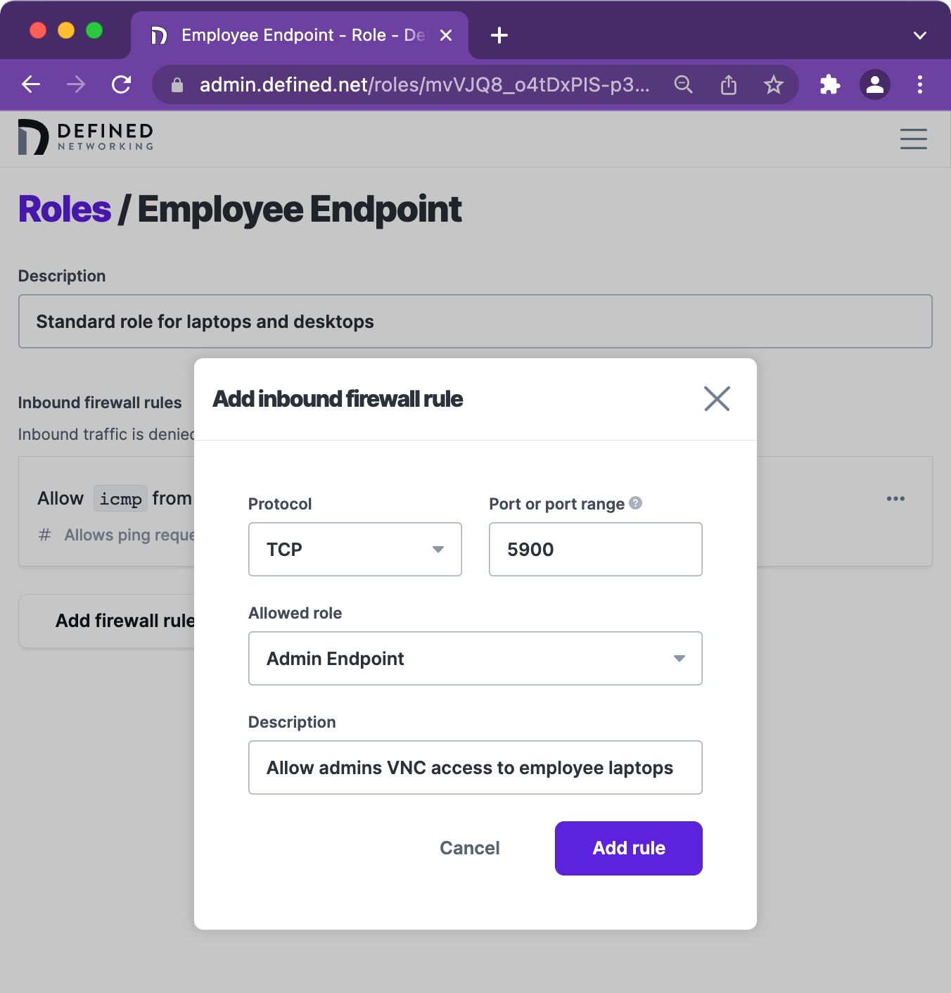 Newsletter - Advanced Firewall & Audit Logs - Defined Networking