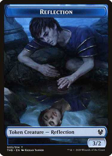 3/2 Blue Reflection Creature Token | MTG.onl Tokens