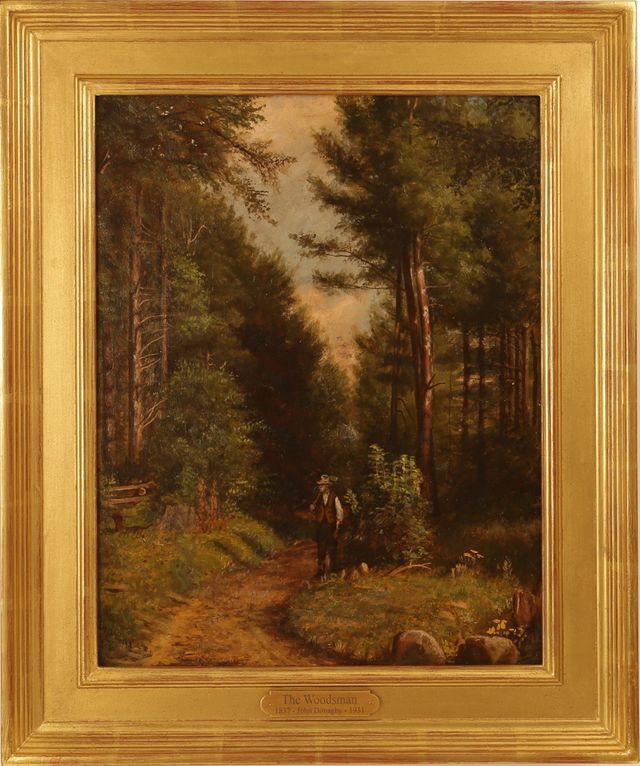 John Donaghy - The Woodsman - 19th Century American Fine Art