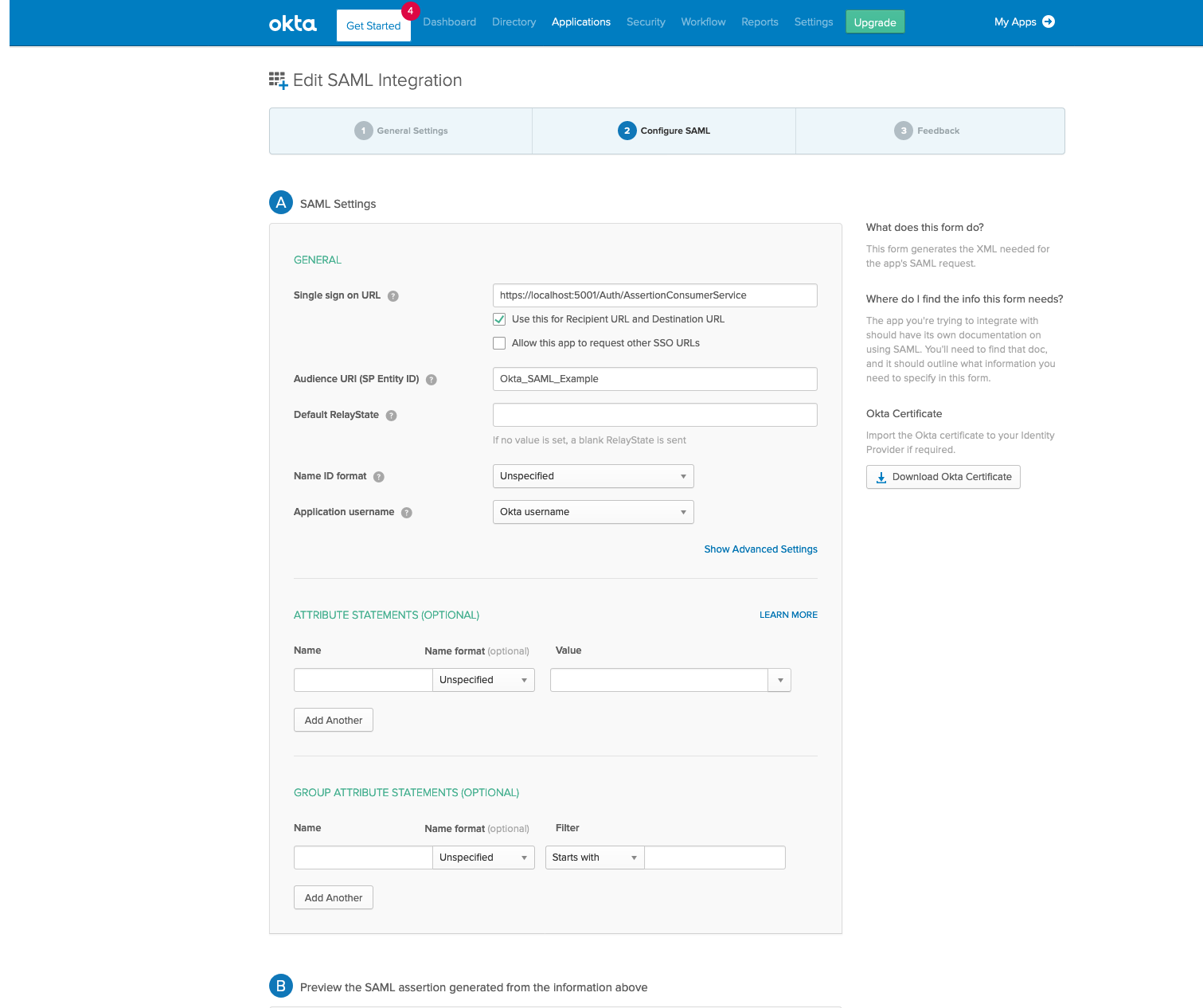 How To Authenticate With Saml In Asp Core And C Okta Developer
