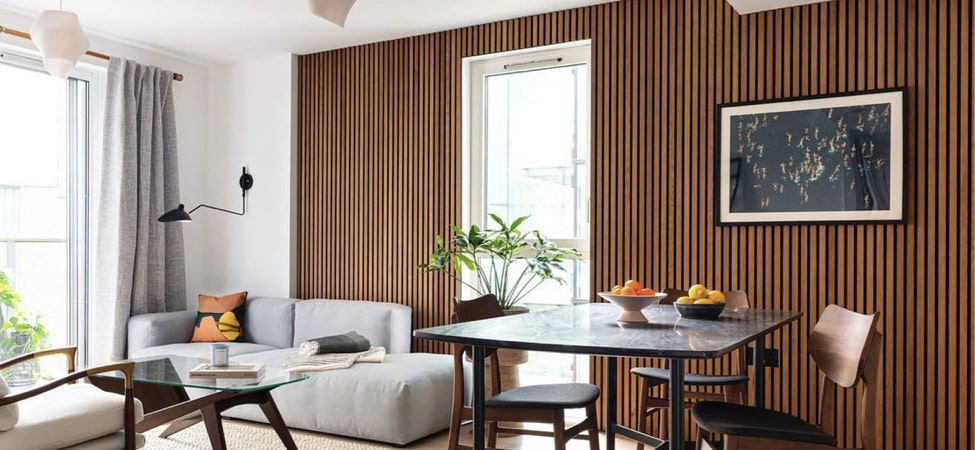 Wood Slat Wall Panels, Accent Walls & Acoustic Panels | Free Shipping ...