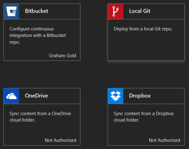 Grav in Azure part 3 - Creating an Azure Web App with code deployed from Git | CirriusTech ...