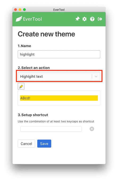 客製化 Evernote highlight 顏色 - EverTool