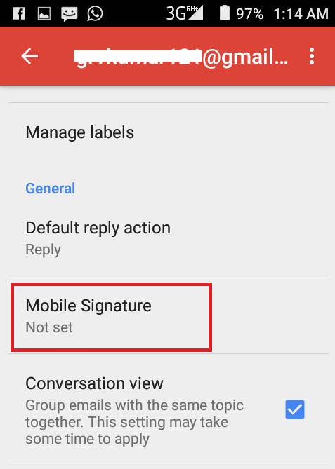 How to Create an Email Signature on Android - Covve