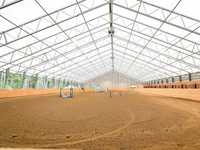 Custom Steel Frame Fabric Roof Riding Arenas | WeCover Riding Arenas