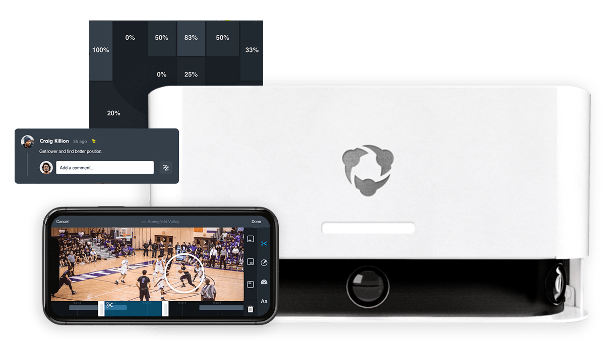 Focus Indoor: スポーツ分析のためのスマートカメラ｜Hudl
