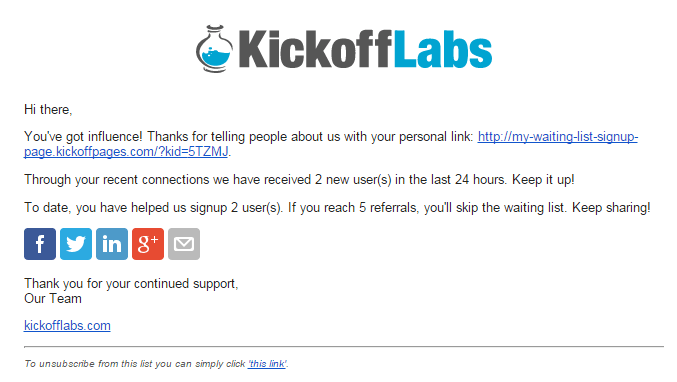 How to Setup a Viral Waiting List Launch Page Like Robinhood with KickoffLabs | KickoffLabs