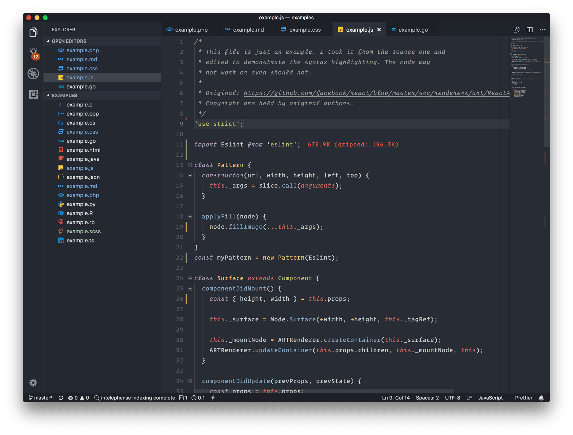 Beautiful UI 1.2 for VSCode with minimal themes | Swas.io