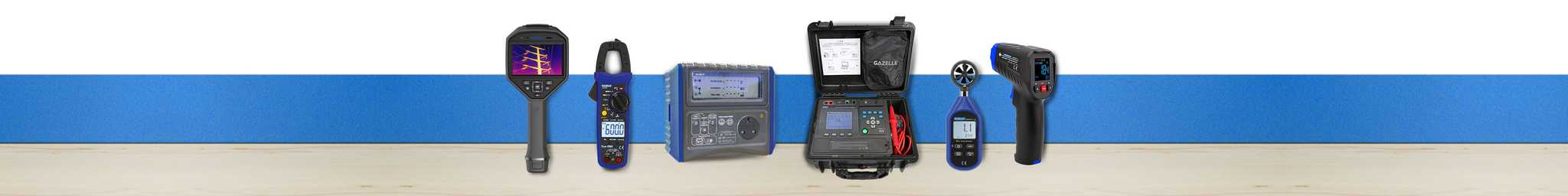 Electrical Test & Measuring Tools and Instruments | GAZELLE Industrial