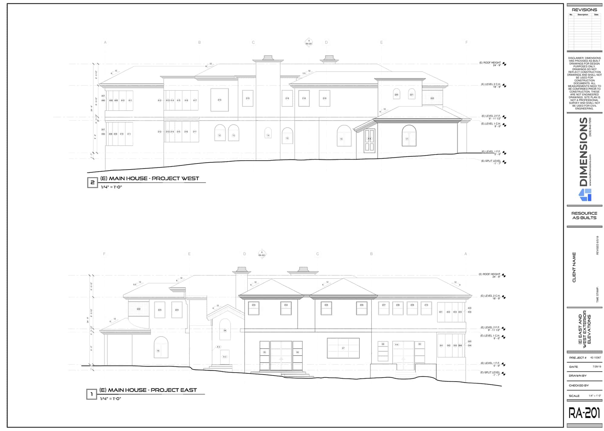 As-built Drawing Professionals Servicing Los Angeles